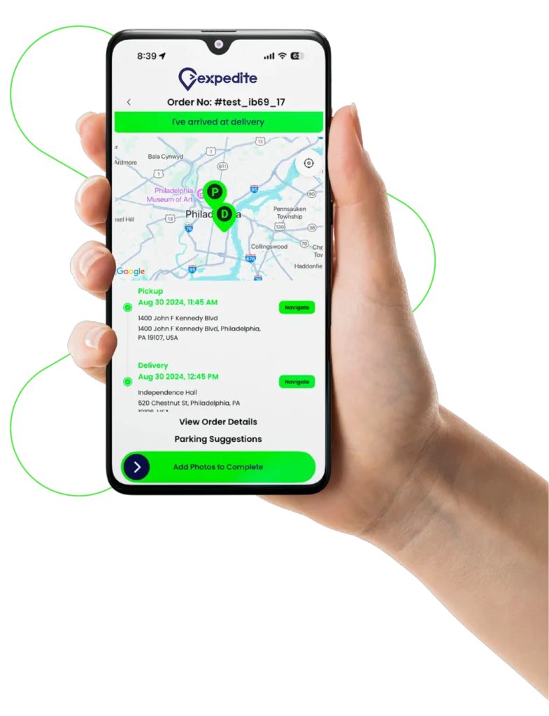 Driver App - expedite